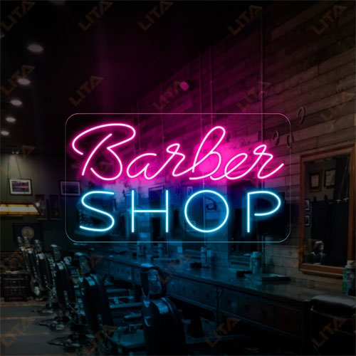Hair Salon Neon Sign - LITA SIGN