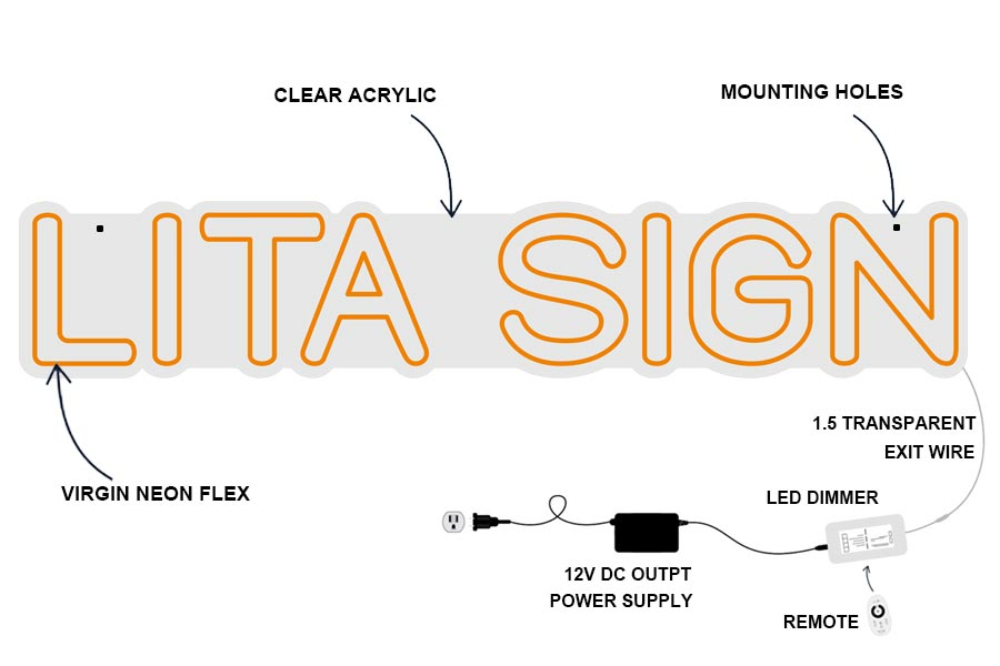Faze Neon Sign - LITA SIGN