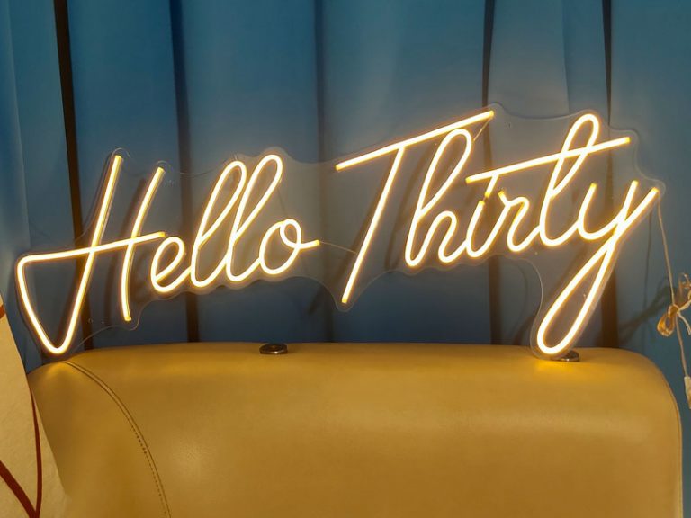 Hello Neon Sign - LITASIGN