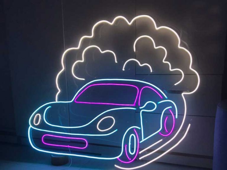 Custom Neon Garage Signs - LITASIGN