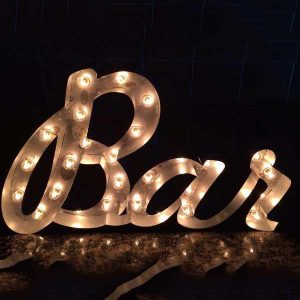 Cursive Marquee Letters - LITASIGN