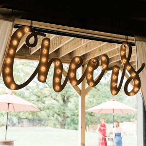 Cursive Marquee Letters - LITASIGN