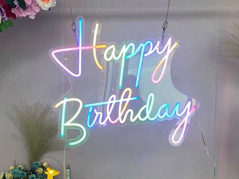 Birthday Neon Sign - LITASIGN