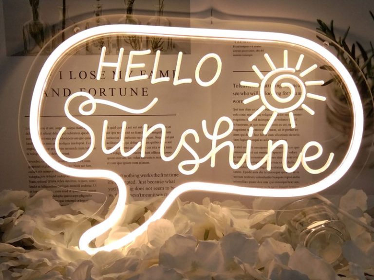 Hello Neon Sign - LITASIGN