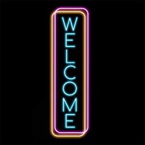 Vertical Neon Sign - LITASIGN