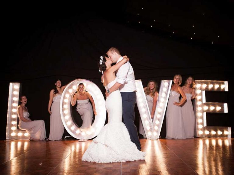 Wedding Marquee Letters - LITASIGN