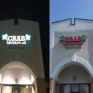 Day Night Channel Letters - LITASIGN