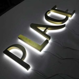 Halo Lit Channel Letters - LITASIGN