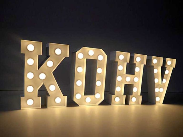 Alpha Lit Marquee Letters - LITASIGN