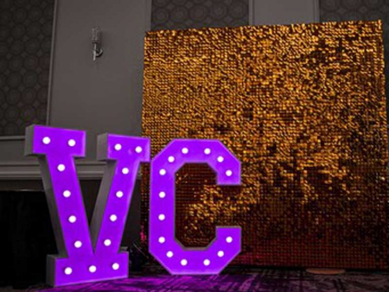 Colored Marquee Letters - LITASIGN