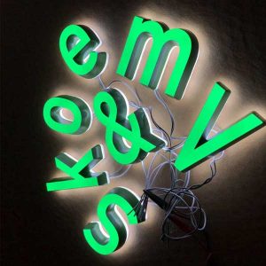 Front and Back Lit Channel Letters - LITASIGN