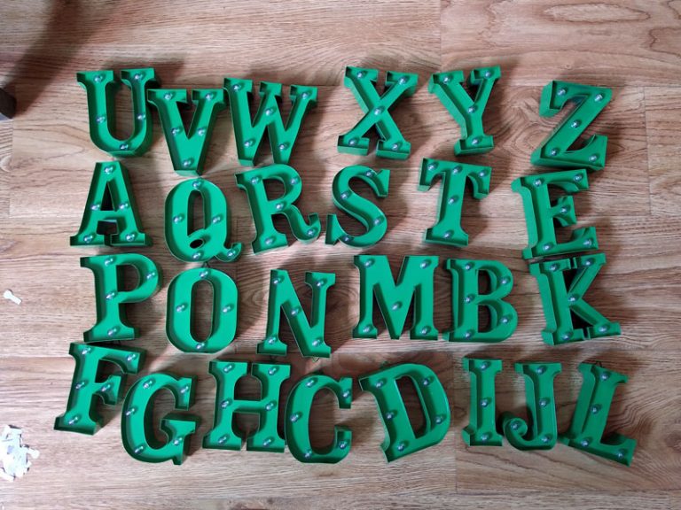 Small Marquee Letters for Stylish Events - LITASIGN