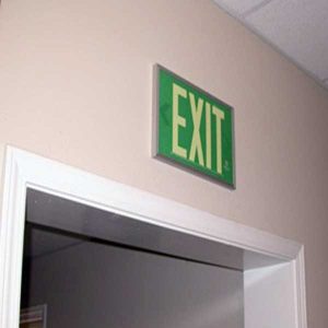 Expert Non-illuminated Exit Signs Manufacturer in China-LITASIGN