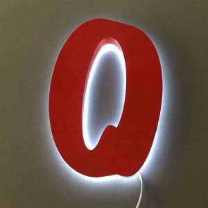 Backlit Acrylic Letters - LITASIGN