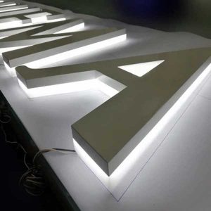 Backlit Acrylic Letters - LITASIGN