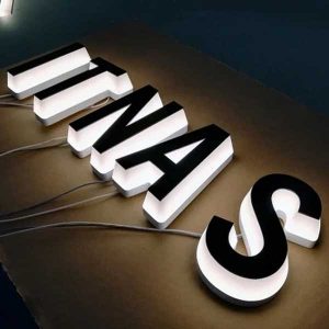 Edge Lit Acrylic Sign - LITASIGN