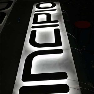 Edge Lit Acrylic Sign - LITASIGN
