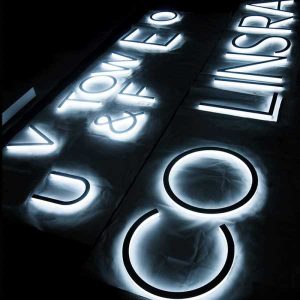 Edge Lit Acrylic Sign - LITASIGN