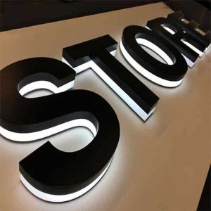 Backlit Acrylic Letters - LITASIGN
