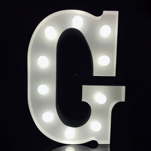 Marquee Letter G - LITASIGN