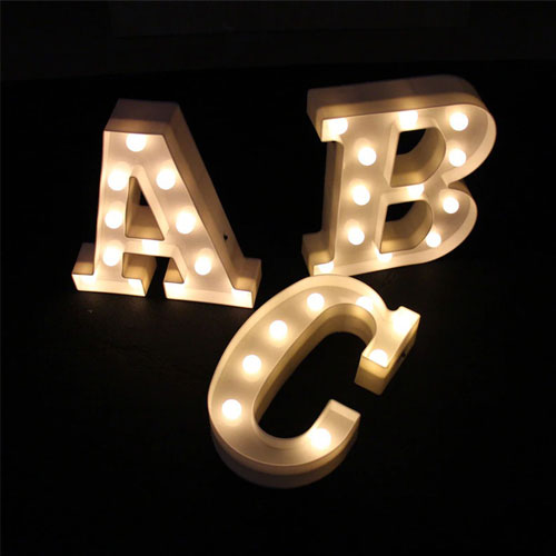 9 Inch Marquee Letters - LITASIGN