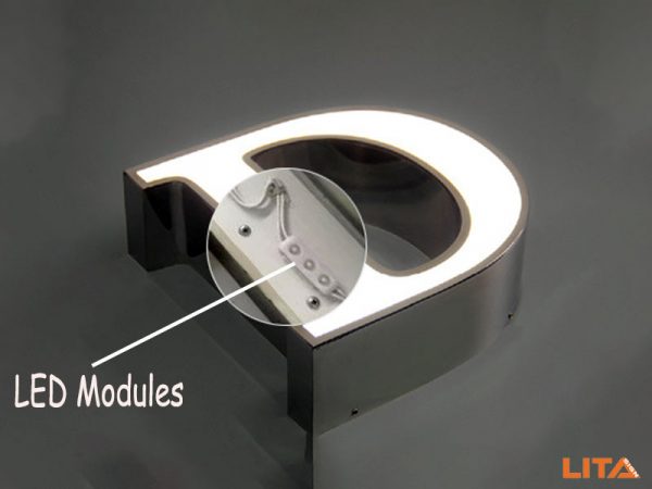 Face Lit Channel Letters - LITASIGN