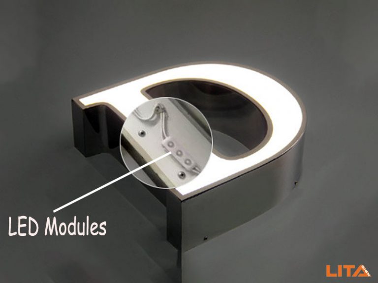 Face Lit Channel Letters - LITASIGN
