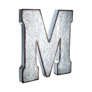 Galvanized Letters - LITASIGN