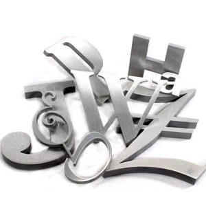 Metal Mailbox Letters - LITASIGN