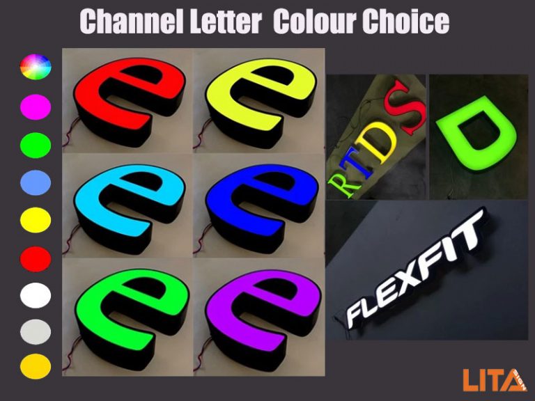 Front Lit Channel Letters - LITASIGN