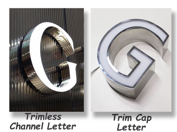 Trimless Channel Letters - LITASIGN