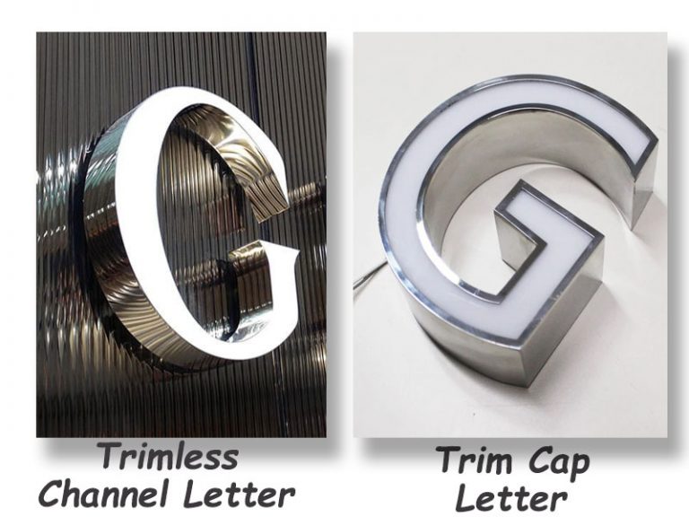 Trimless Channel Letters - LITASIGN