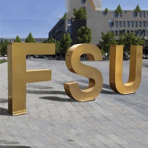 Gold Metal Letters Manufacturer - LITASIGN