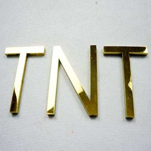 Gold Wall Letters - LITASIGN