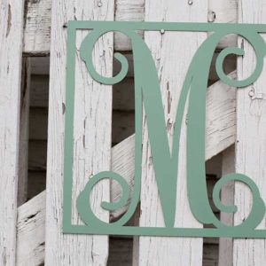 Metal Initial Sign - LITASIGN