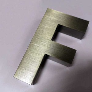 3D Metal Letters - LITASIGN