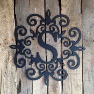 Metal Initial Sign - LITASIGN