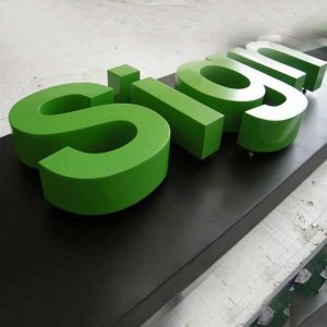 3D Metal Letters - LITASIGN