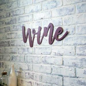 Cursive Metal Letters - LITASIGN