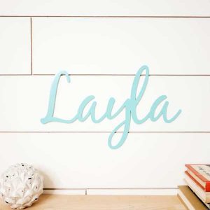 Metal Script Letters - LITASIGN