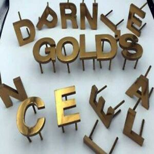 Gold Metal Letters Manufacturer - LITASIGN