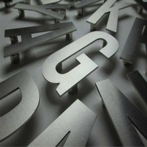 Stainless Steel Laser Cut Signs - LITASIGN