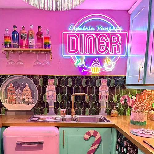 Next-Level Neon Sign Ideas For Kitchen Decor