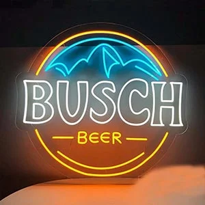 Busch Light Quack One Open Neon Sign