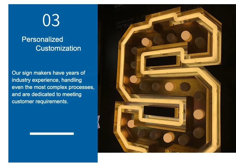 4ft Marquee Letters - LITASIGN