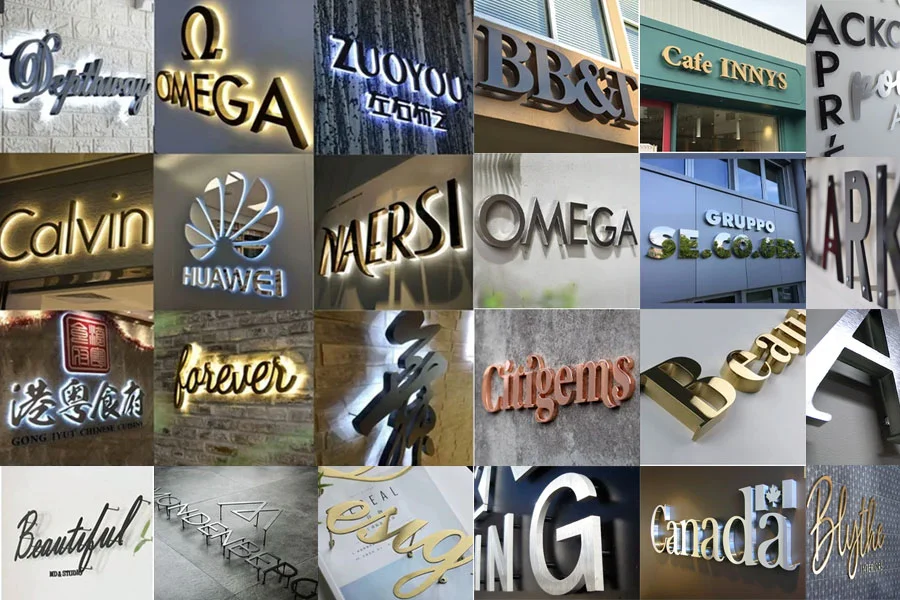 Custom Metal Letters