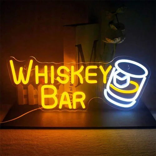 Whiskey Neon Sign -LITASIGN