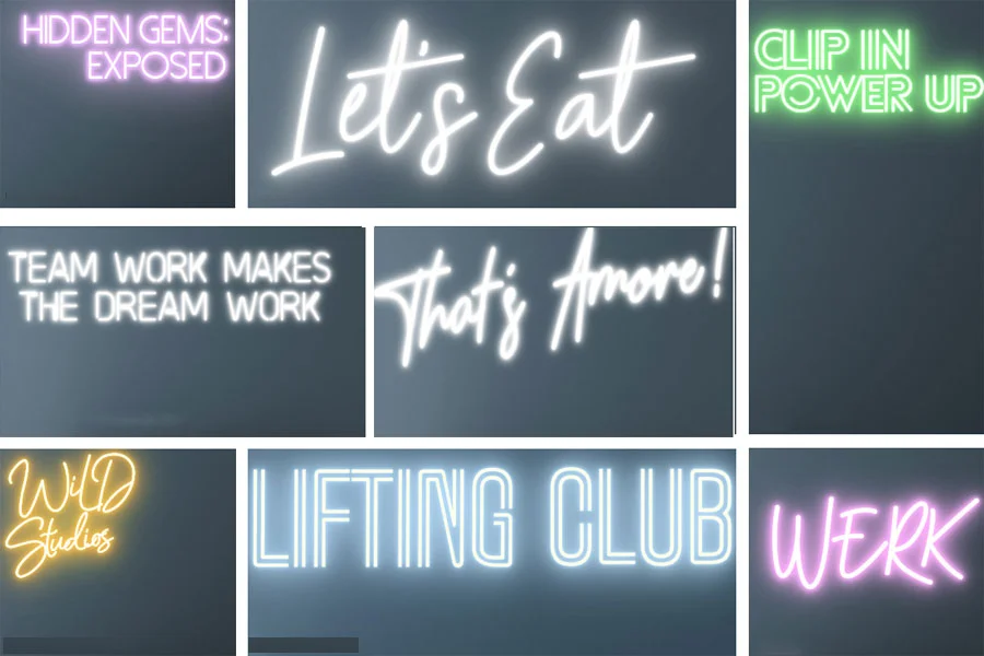 Custom Neon Wall Signs - LITASIGN