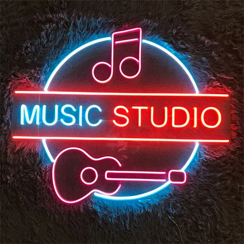 Music Studio Neon Sign - LITA SIGN