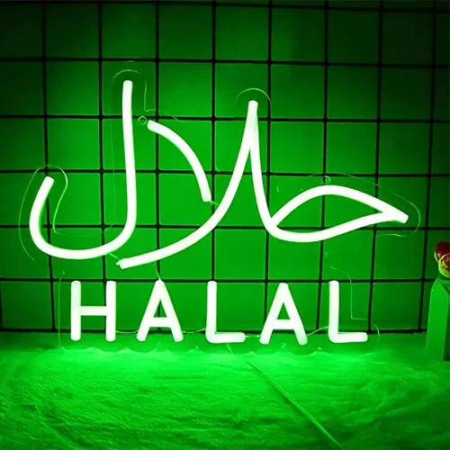 Navy Blue Neon Sign - LITA SIGN